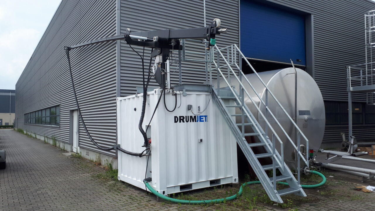 DrumJet-LP - Concrete Mixertruck Drum Cleaning